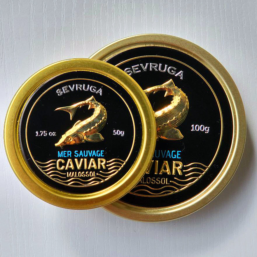 Sevruga Black Caviar - Premium Wild Sturgeon Roe – Fish & More